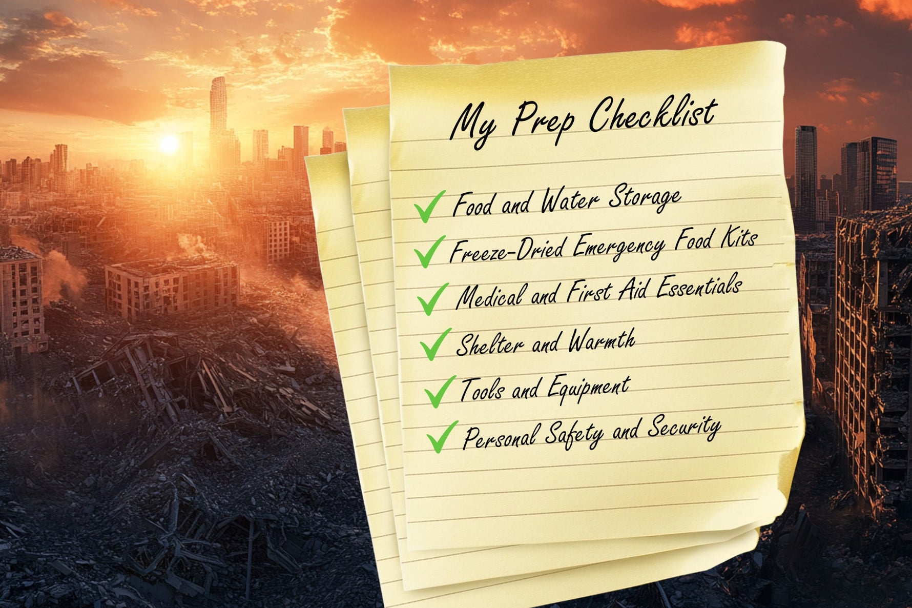 Doomsday Prep List: Doomsday Prep Guide - American Reserves