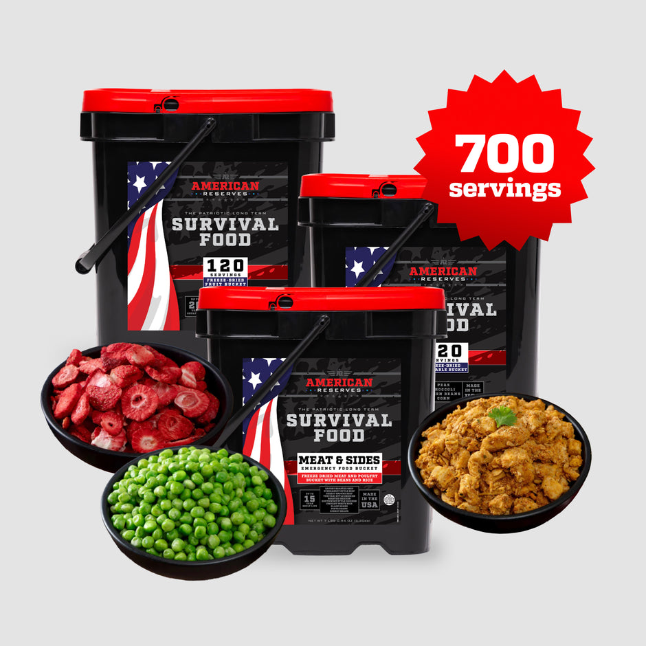 700 Servings Meat and Produce Bundle | American Reserves - American ...